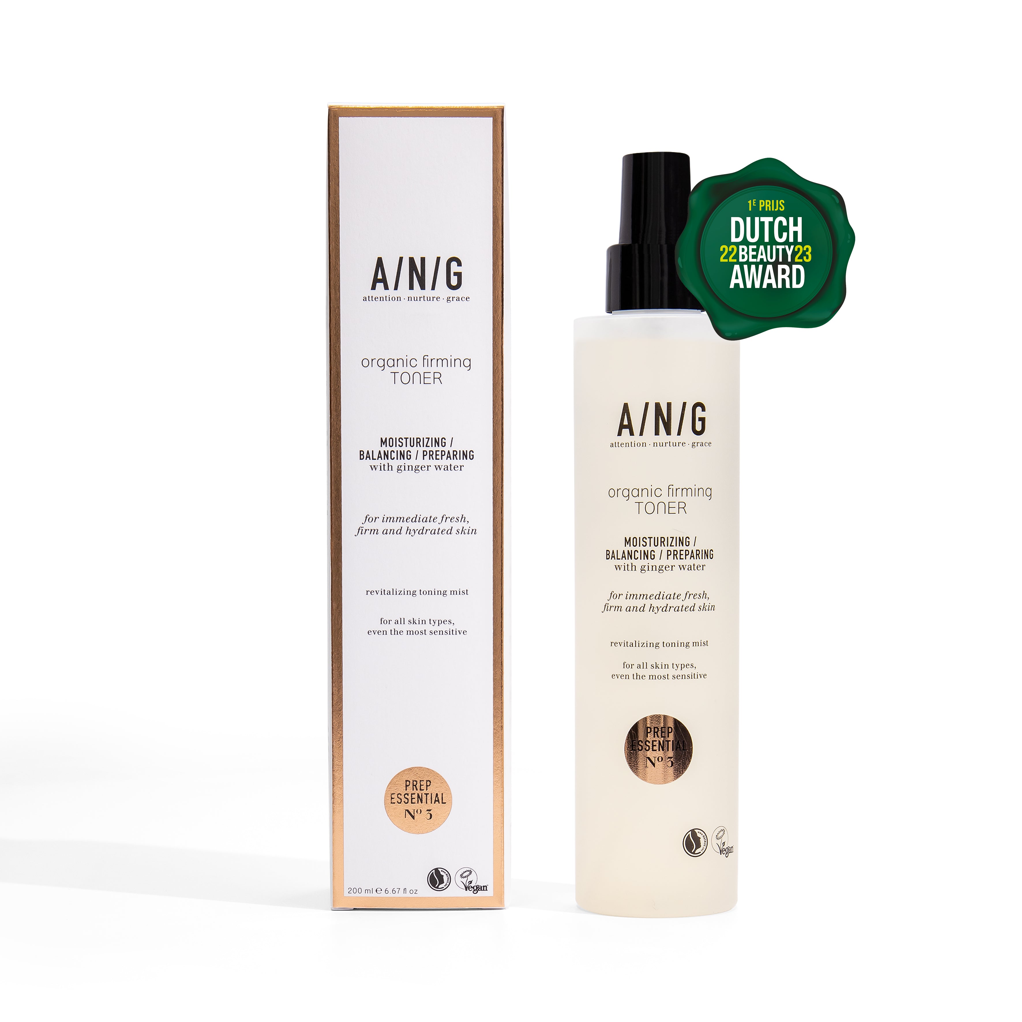 Organic Firming Toner | A/N/G Skincare Official Webshop